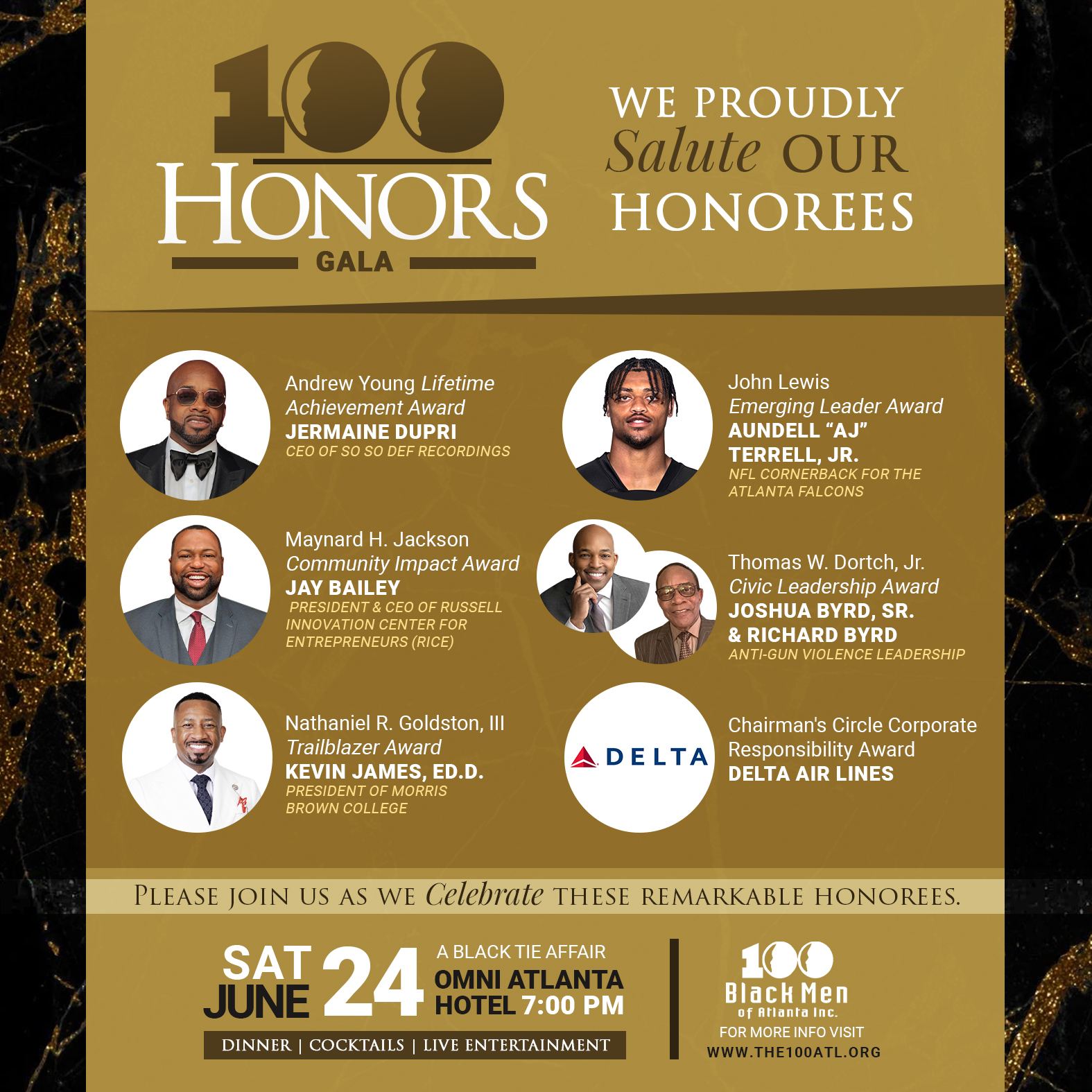 100 Black Men of Atlanta’s Honors Gala to Laud Leaders, Raise Funds for Mentorship - The Atlanta ...